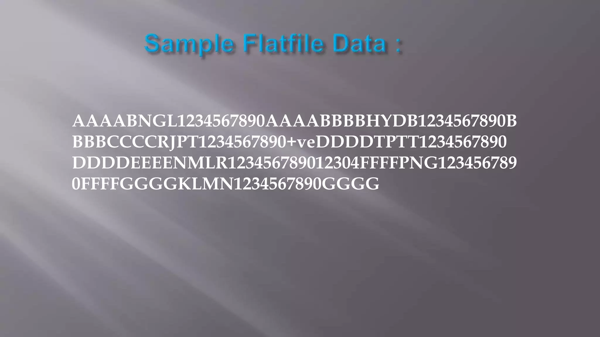 Mule flatfile-json example | PPTX