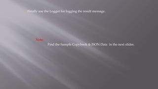 Mule flatfile-json example | PPTX