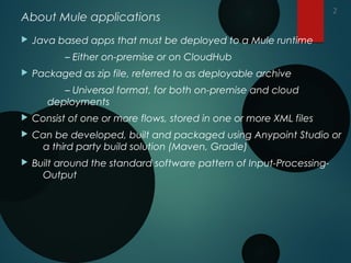 Mule flow processing strategies | PPT