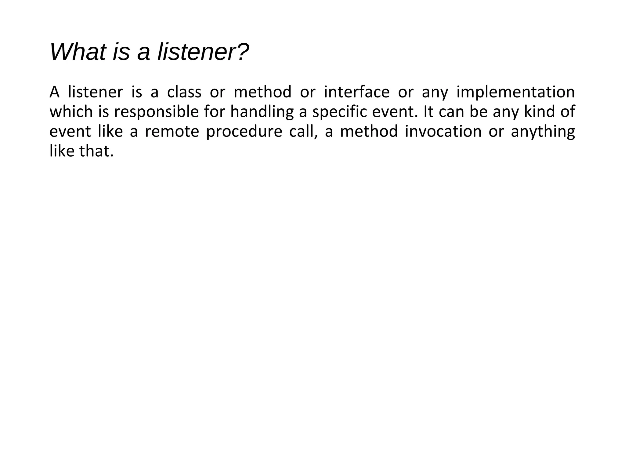 Mule - HTTP Listener | PPT
