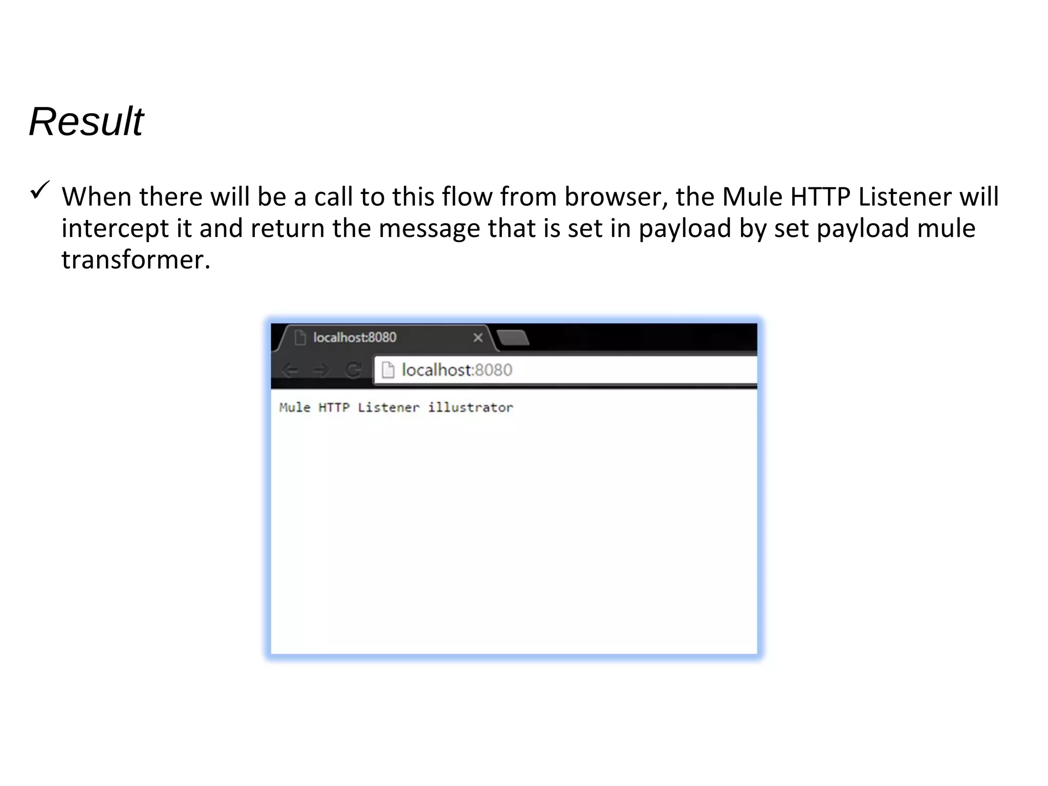 Mule - HTTP Listener | PPT
