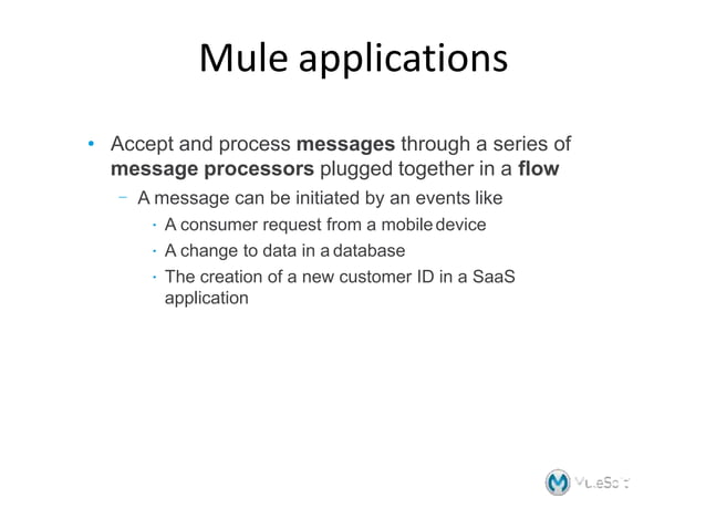 Mule integration-application | PPTX | Cloud Computing | Internet