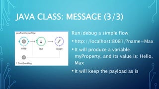 Mule: Java Transformer | PPT
