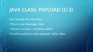 Mule: Java Transformer | PPT