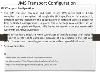 Mule jms | PPTX