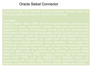 Mule oracle connectors | PPT