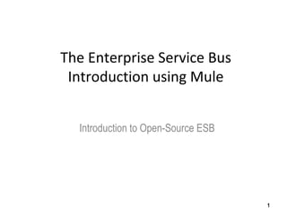 Mule overview | PPT