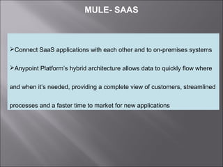 Mule saas | PPT