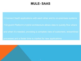 Mule saas enablement | PPT