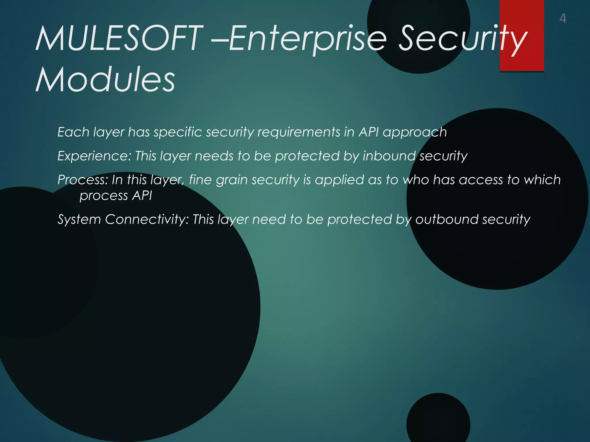 Mule security | PPT