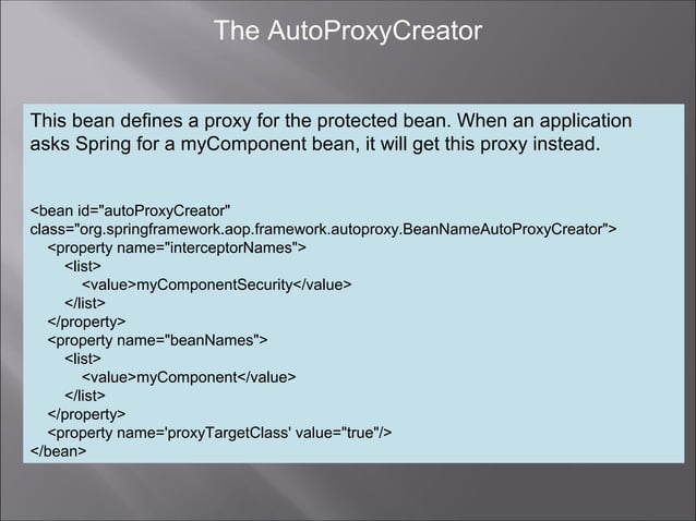 Mule Security Authorization Using Spring Security Ppt