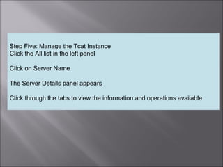 Mule Tcat server | PPT