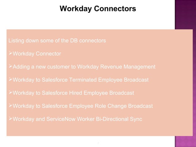 Mule workday-connectors | PPT