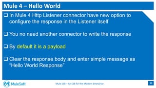 Mule 4 - Hello World | PPT