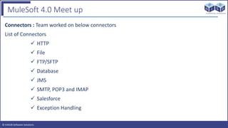 Mule 4 meetup @Hyderabad | PPT