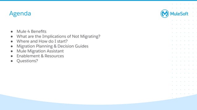 Mule 4 migration + Common Integration Challenges : MuleSoft Virtual ...