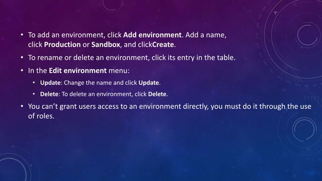 Mule access management - Managing Environments and Permissions | PPTX ...