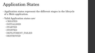 Mule agent notifications | PPT