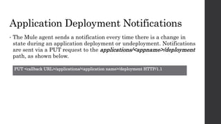 Mule agent notifications | PPT