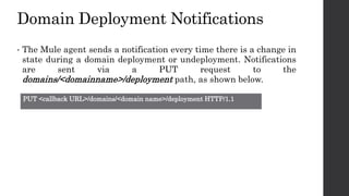 Mule agent notifications | PPT