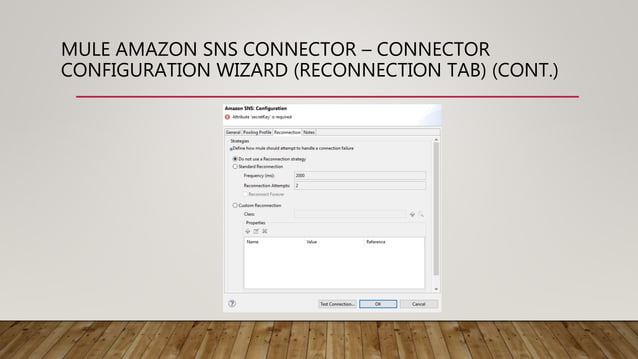 Mule Amazon SNS Connector | PPTX | Cloud Computing | Internet