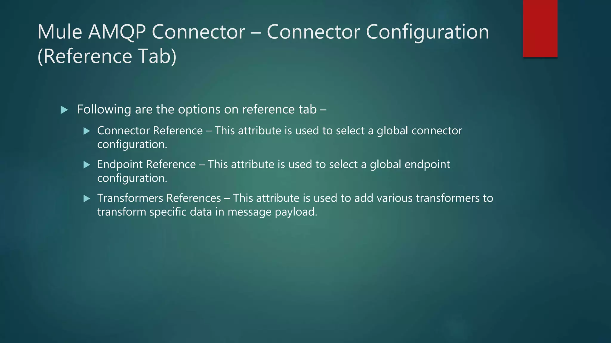 Mule AMQP Connector | PPTX
