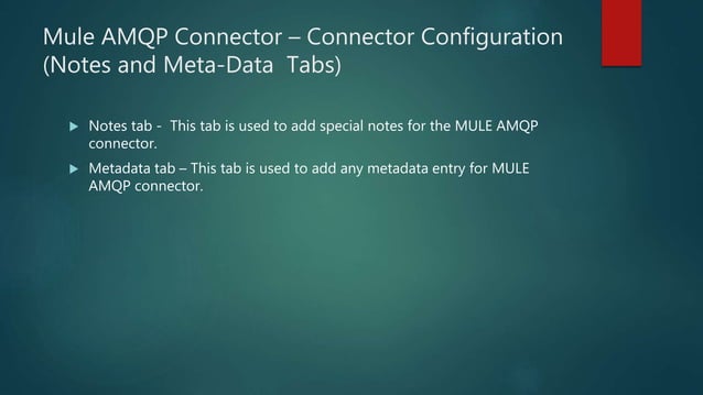 Mule Amqp Connector Ppt
