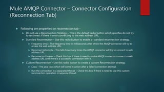 Mule AMQP Connector | PPTX