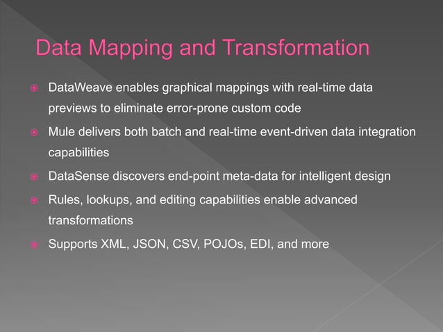 Mule anypoint studio | PPTX | Programming Languages | Computing