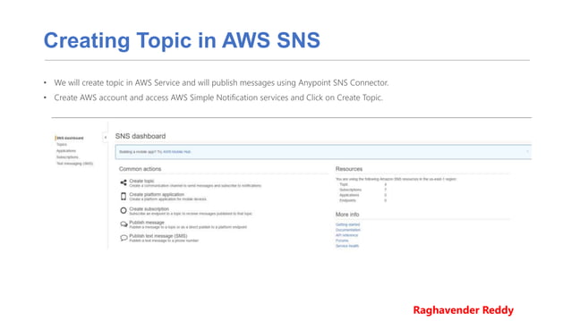 Mule (aws)sns | PPT