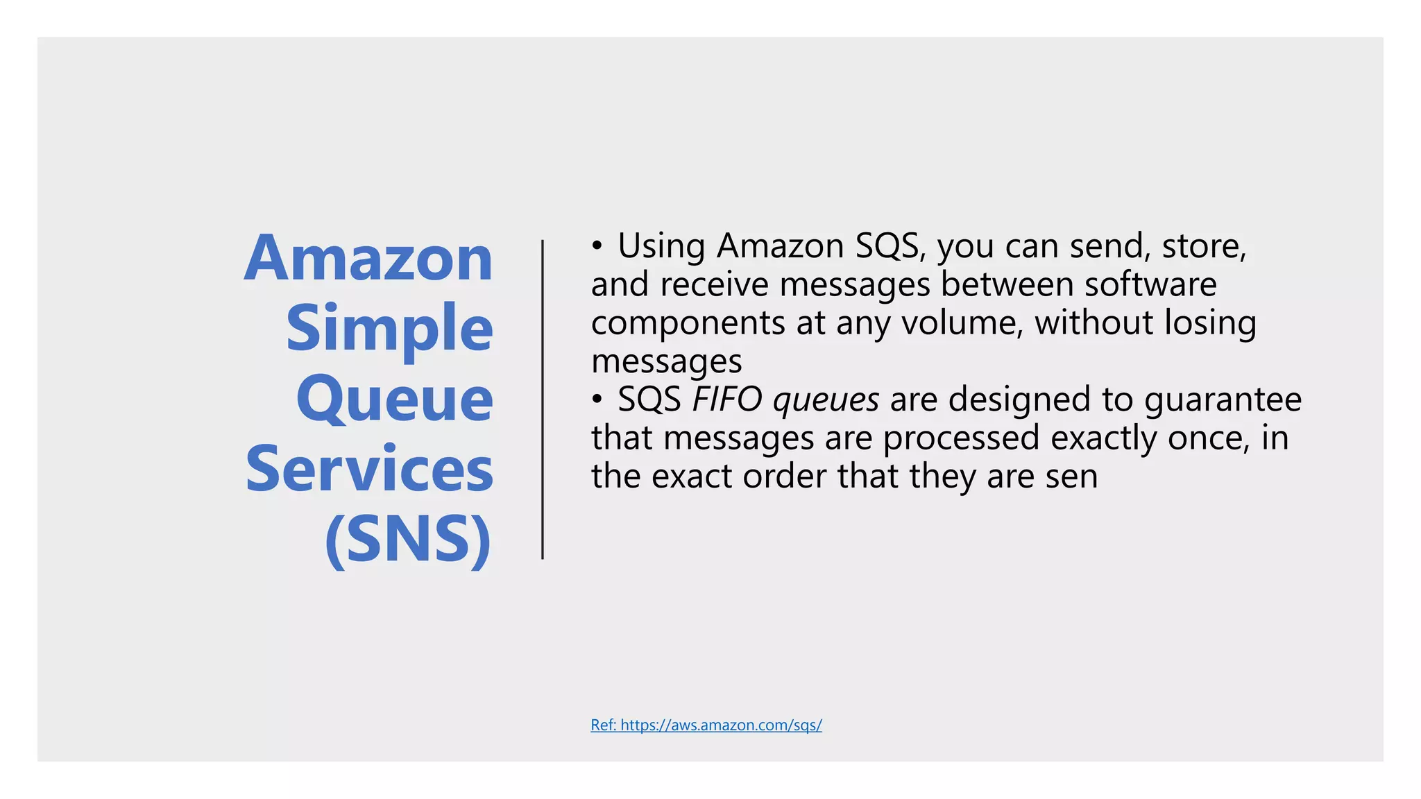 Mule (aws)sqs Connector | PPTX