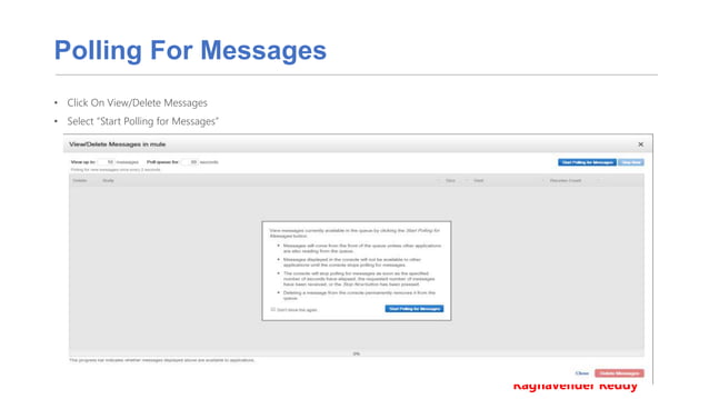 Mule (aws)sqs Connector | PPT