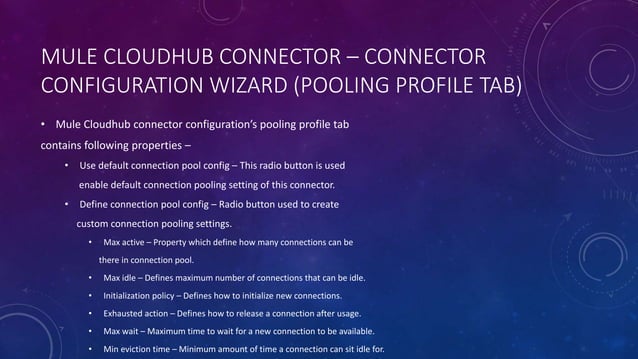 Mule Cloudhub Connector | PPTX | Cloud Computing | Internet