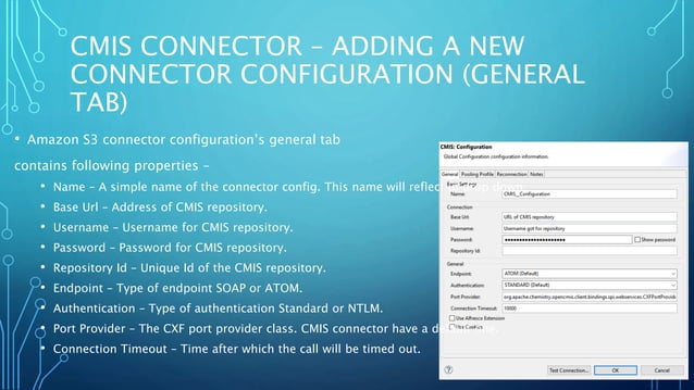 Mule CMIS connector | PPTX | Operating Systems | Computer Software and Applications