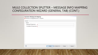 Mule Collection Splitter | PPTX | Computing | Technology & Computing