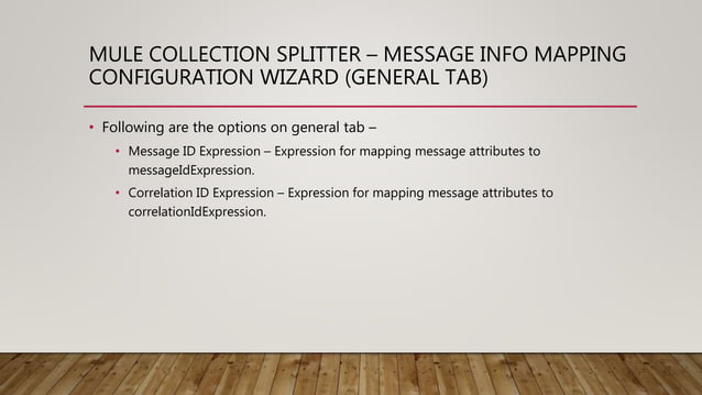 Mule Collection Splitter | PPTX | Computing | Technology & Computing