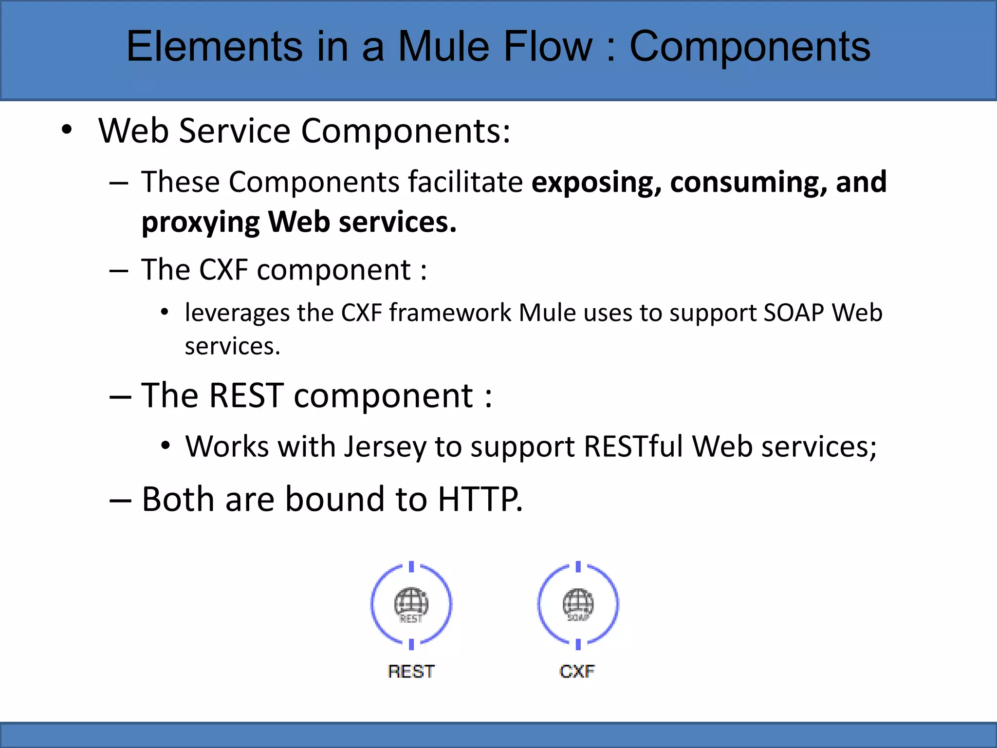 Mule concepts components | PPT