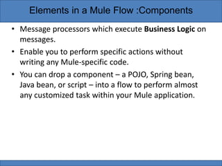 Mule concepts components | PPT