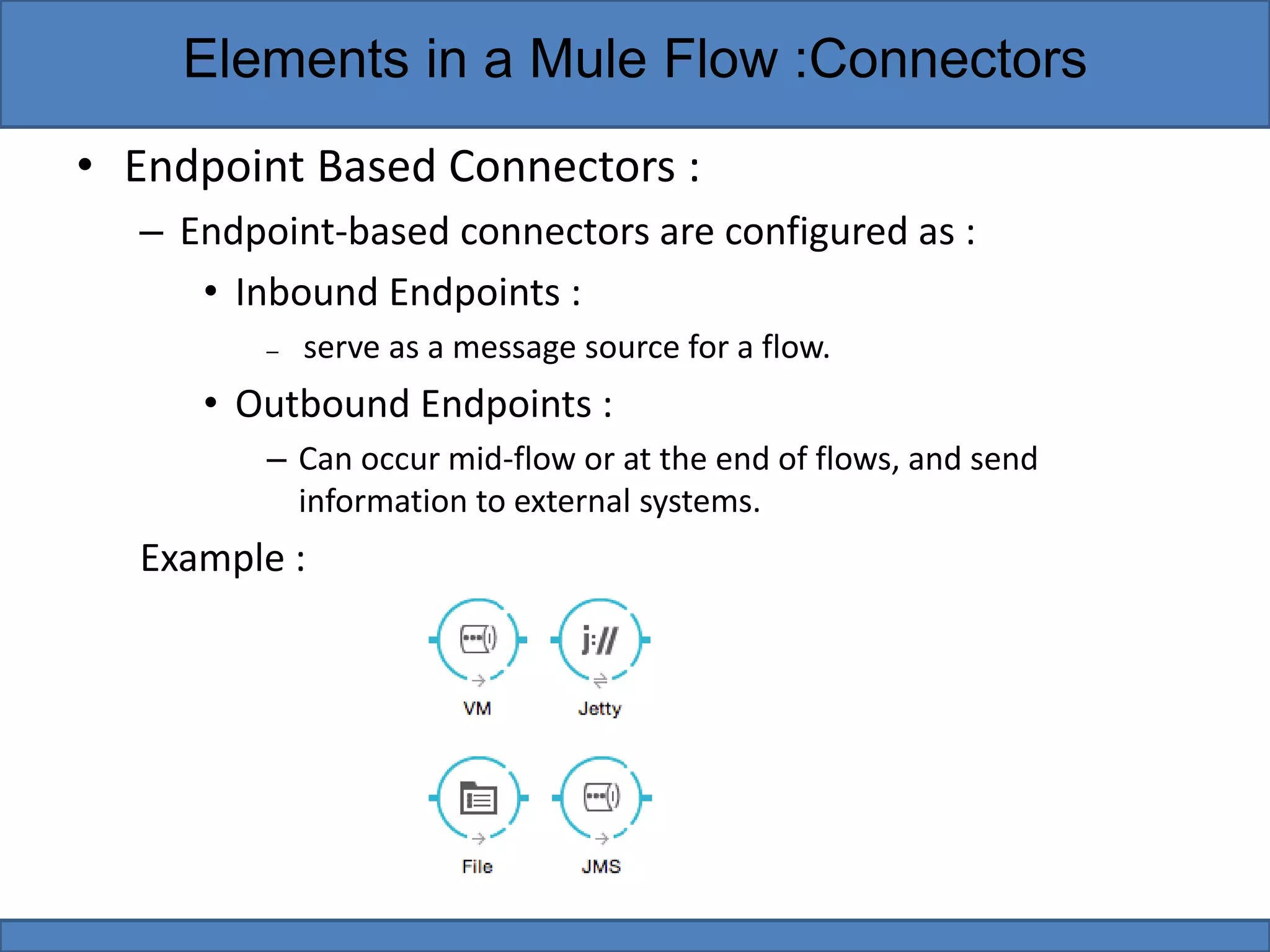 Mule concepts connectors | PPT