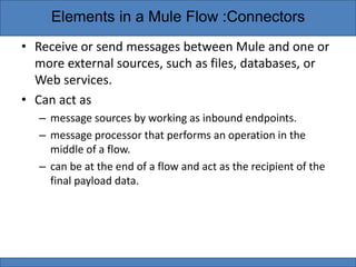 Mule concepts connectors | PPT