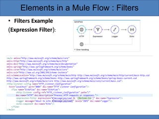 Mule concepts filters scopes_routers | PPT | Free Download