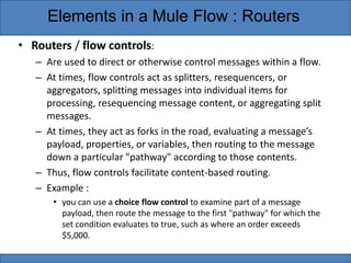 Mule concepts filters scopes_routers | PPT | Free Download