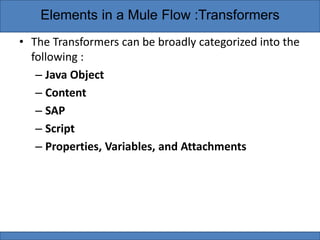 Mule concepts transformers | PPT
