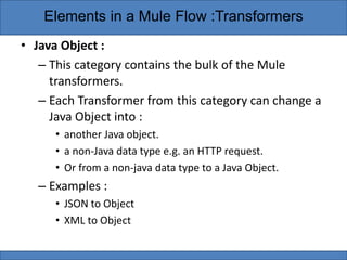 Mule concepts transformers | PPT