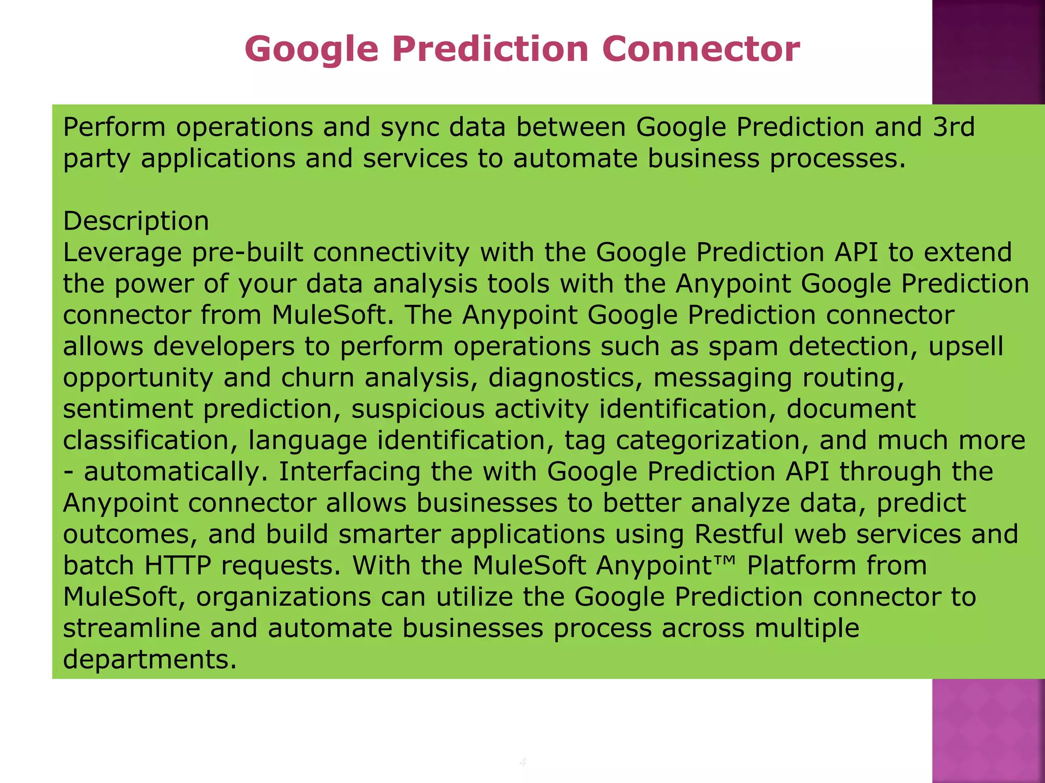 Mule connectors | PPT