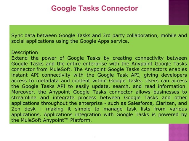 Mule connectors | PPT