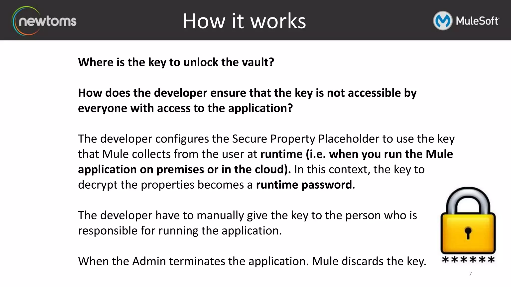 Mule Credentials Vault | PPTX