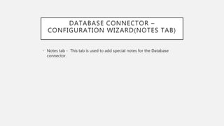 Mule database connector | PPT