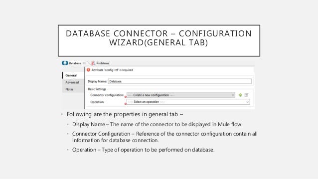 Mule Database Connector