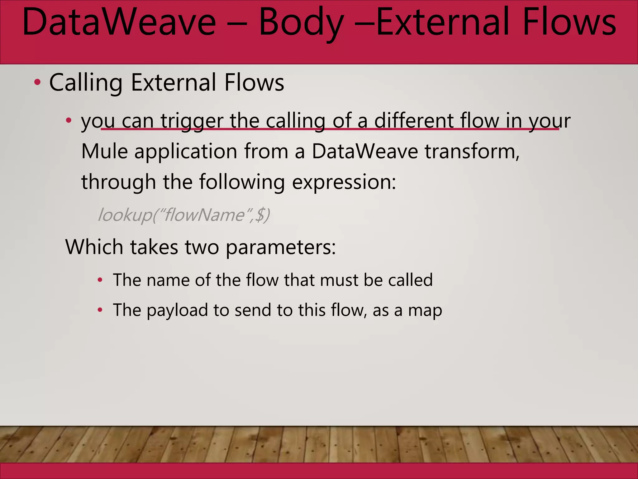 Mule dataweave | PPT